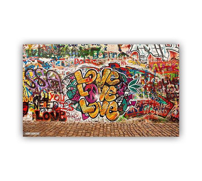 Print on Canvas - Art - Graffiti 3 | Makro