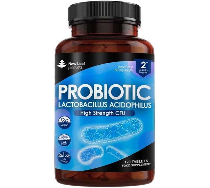 New Leaf Products Probiotic Tablets High Strength CFU | Makro