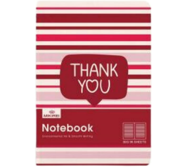 Generic 6009179589662 21x14.5CM Book-size Notebook With Ruling (Red ...