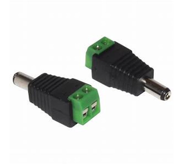 Someone’s in a Makro Dc Power Plug With Screw Terminals. 5.5Mm Jack ...