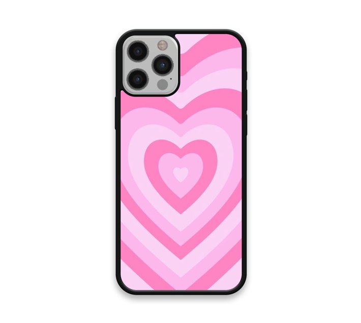 Someone’s in a Makro Caitscases TPU Fashion Covers - Apple iPhone 12 Pro (Pink Heart) Mood