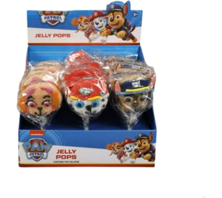 Jelly Pops Sweet novelty st jelly pop paw patrol 70g Box (24 x 70 g ...