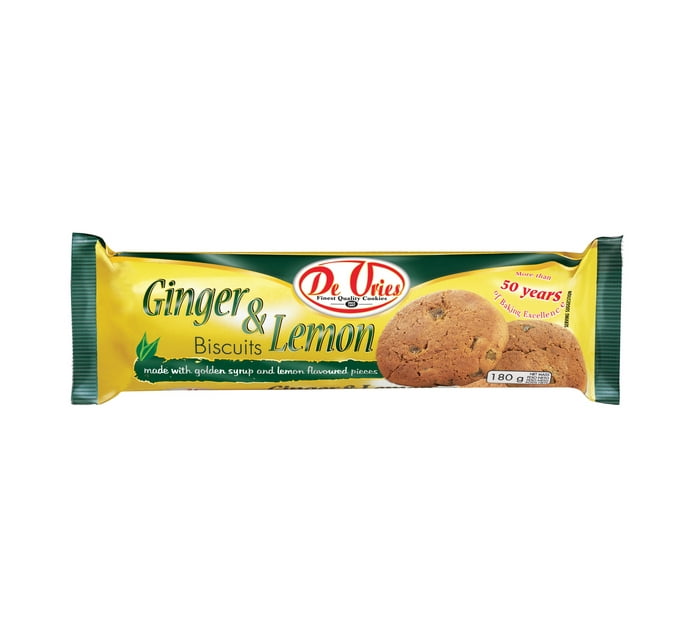 Someone’s in a Makro De Vries Ginger Lemon Biscuits (1 x 180g) Mood