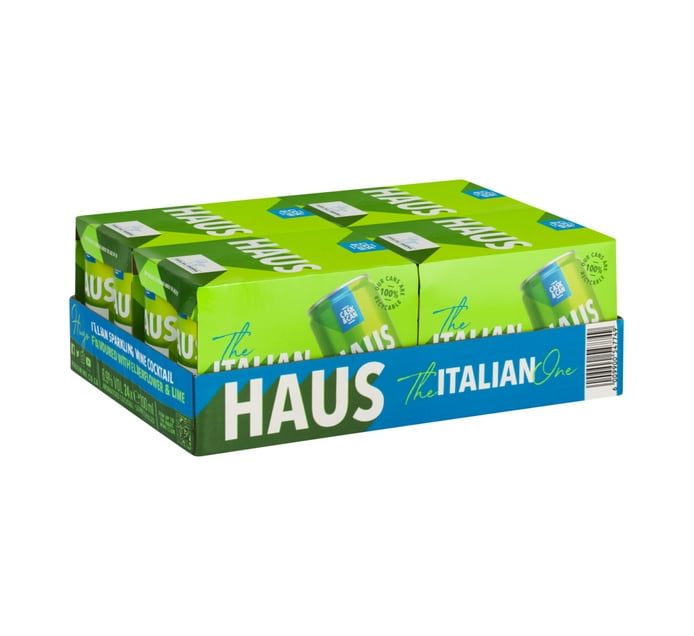 Buy Haus Sparkling Wine Cocktail (24 x 200 ml) in Bulk | Makro Business