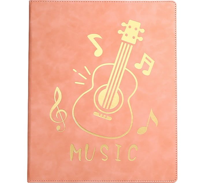 Buy Paper Lion PU Leather Cover Easy Edit Music Score Folder & Sleeve ...
