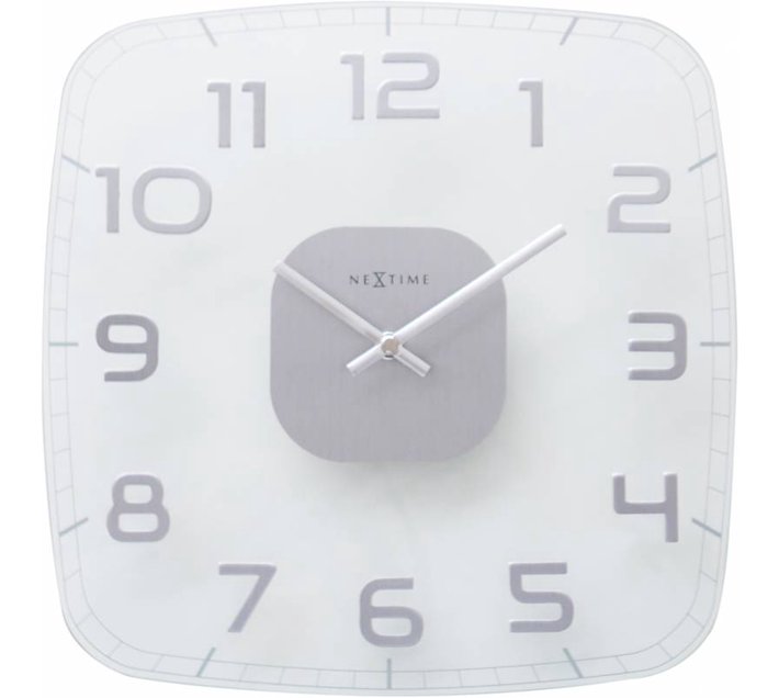 Someone’s in a Makro NeXtime 30 x 30 x 3.5cm Classy Square Glass Wall ...