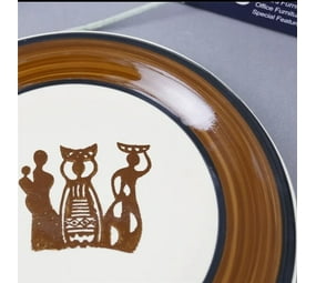 ceramic plate Pack of 6 Ceramic dinner plate for dishes plates Dinner ...