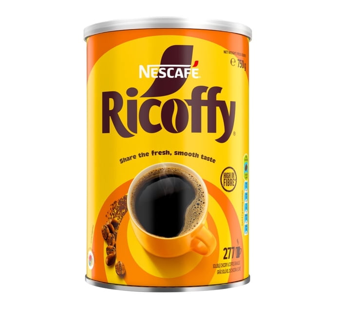 Buy Nescafe Ricoffy Soluble Chicory & Coffee Granules 750g in Bulk ...