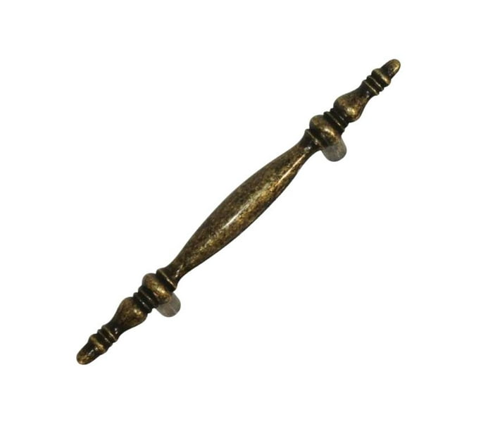 Double Scroll Handle. Antique Bronze. 76mm - 8 pack | Makro