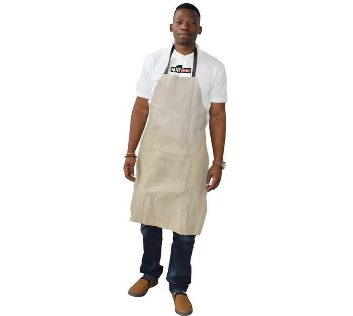 Someone’s in a Makro Apron Chrome Leather 600mm X 900mm Mood