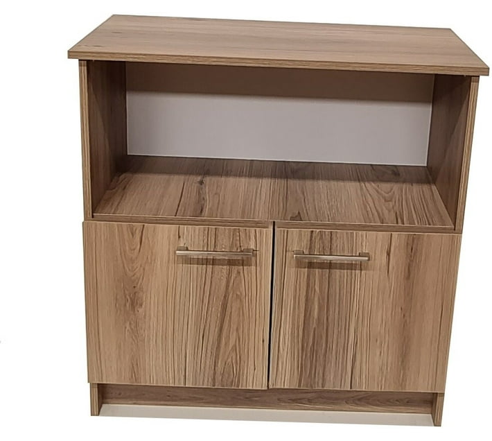 Buy Flatpack DIY Oxford 2 Shelf,2 Door Book/Filing 80cm Engineered Wood ...