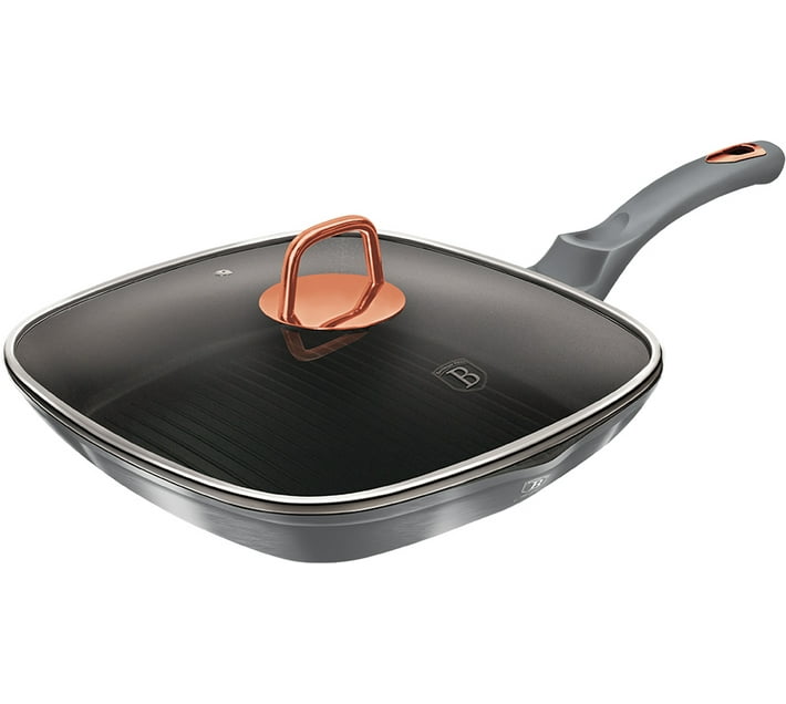 Berlinger Haus BH-6005 Pan Set with Lid 2.1 L capacity (Aluminium, Non ...