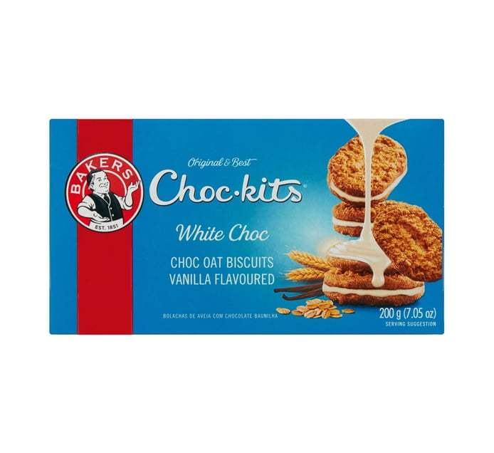 Someone’s in a Makro Bakers Chockits Biscuits White (12 x 200g) Mood