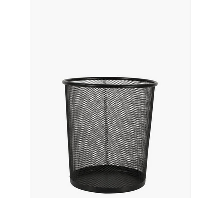 Mesh 788776 Aluminium Dustbin (Black) | Makro