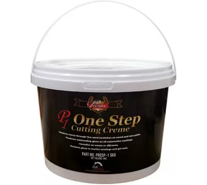 Presta P1 One-Step Cutting Crème Paste Car Polish for Metal Parts (5 kg ...