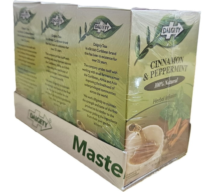 Dalgety Teas Cinnamon & Peppermint Herbal Infusion Tea Pack (3 x 18 ...