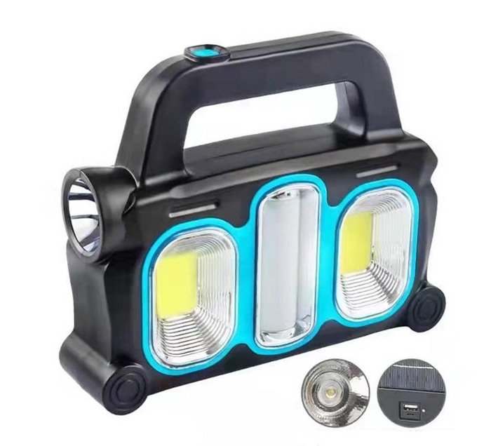 Someone’s in a Makro Rechargeable Solar Powered Portable Work Light Mood