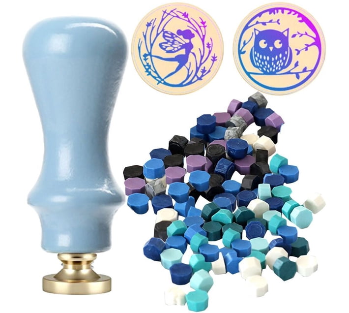 The Good Sport Craft Vintage Stamp Handle With 2pcs Stamp Heads ...