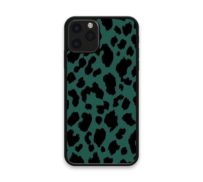 Someone’s in a Makro Caitscases TPU Fashion Covers - Apple iPhone 11 Pro (Green Leopard Print) Mood
