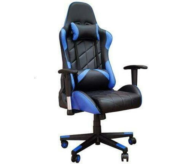 Rex M HBAGC-BB Study Stacking Chair (Blue, Black, Knock Down) | Makro