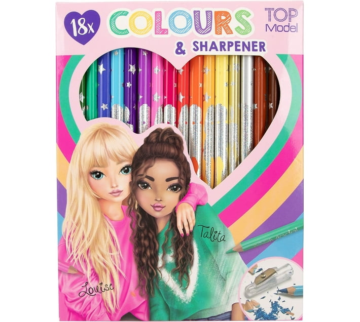 Top Model Pencils Triangular Shaped Colour Pencil (Set of 1 ...