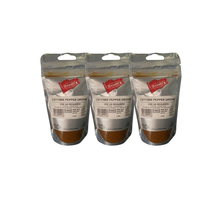 Scalli`s Cayenne Pepper 3 x 100g | Makro