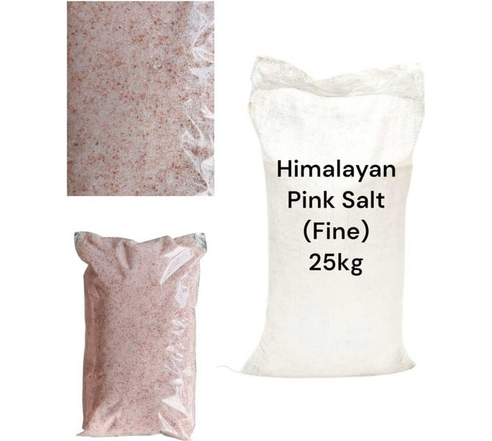 Buy Tradesia Pink Himalayan Coarse Salt - ( 25Kg Bag ) (25000 g) in ...