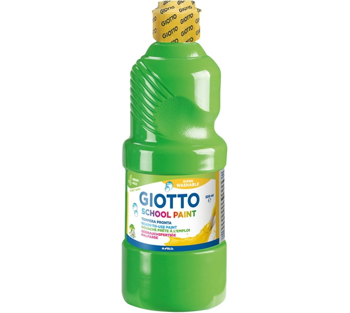 Giotto School Paint 500ml (Set of 1, Cinnabar Green) | Makro