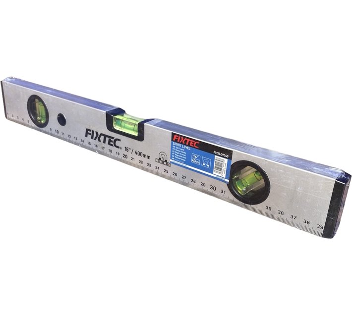 FIXTEC 16" 40cm Spirit Level Magnetic Edge Magnetic Box Beam Level (40 ...