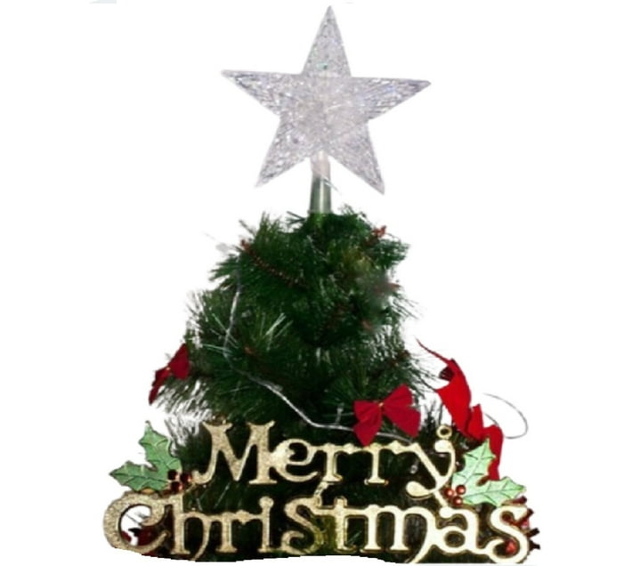 ZYF 104 Christmas Tree Top LED Star RGB 15cm LED Christmas light (Green ...