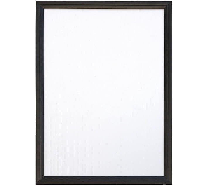 Easy Loader Wood Wall Photo Frame (Black, White, 0 Photo(s), 0) | Makro