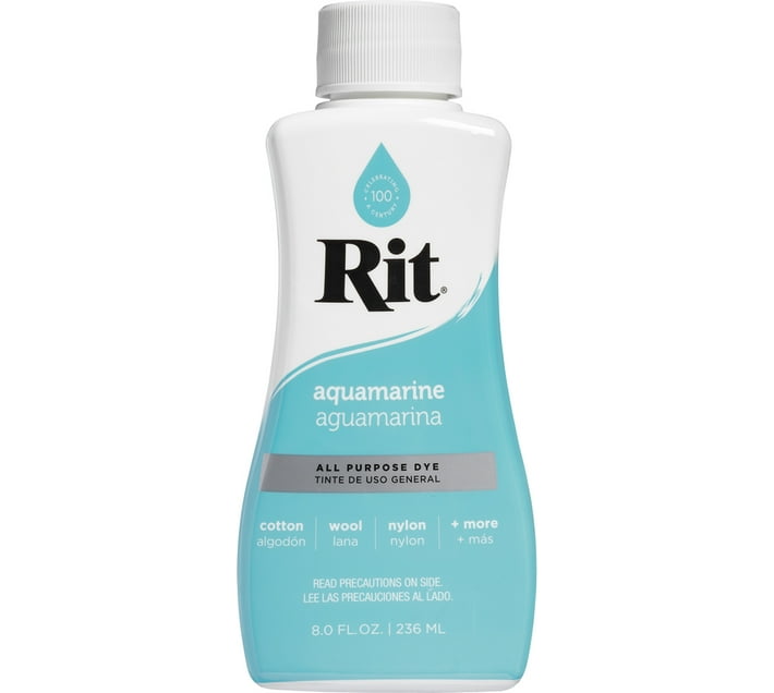 Rit All-Purpose Liquid Dye Aquamarine Do-it-yourself Kits Art and Craft ...