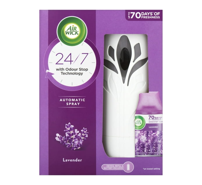 Buy Airwick Freshmatic Automatic Spray Lavender Air Freshener 250ml in ...