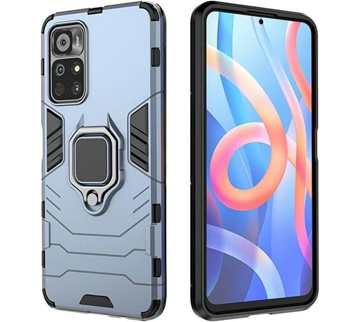 Gadget Mafia Poco M4 Pro 5G Protective Case for Poco M4 Pro 5G (Blue ...