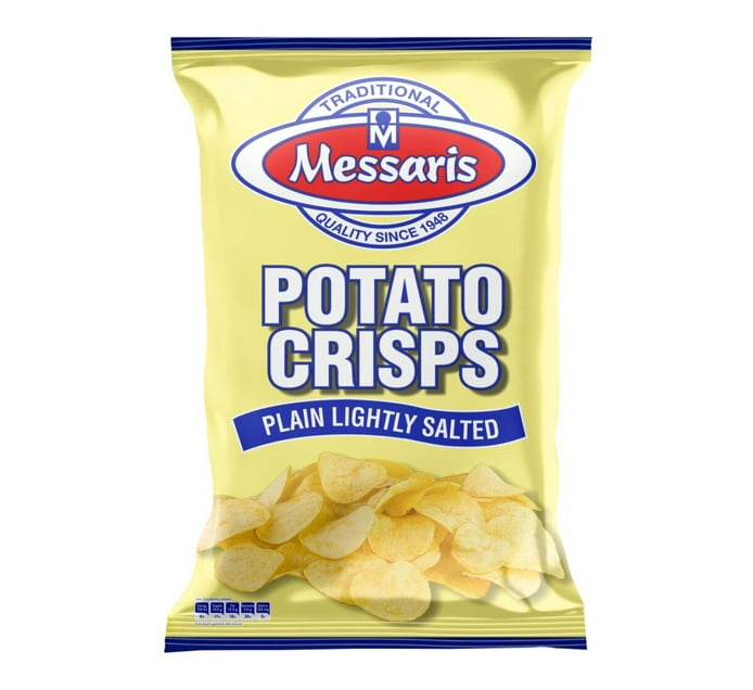 Messaris Potato Chips Plain (12 x 125g) | Makro