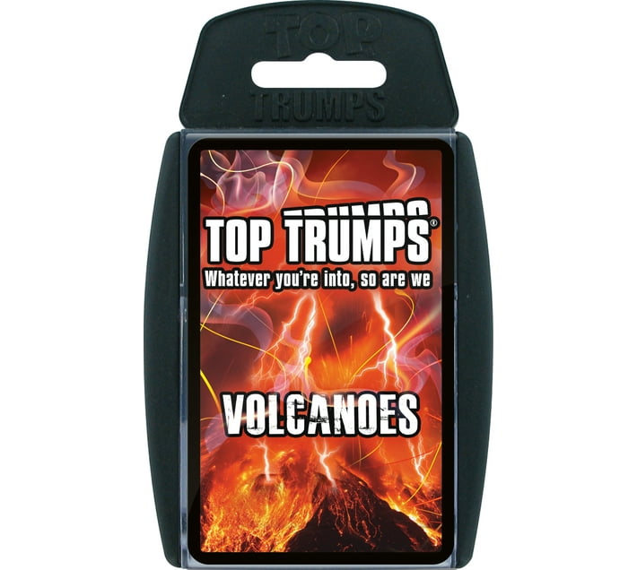 Top Trumps Volcanoes Paper General Knowledge, Social Skills Card Game ...
