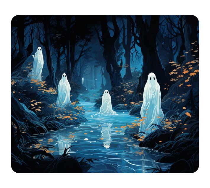 Someone’s in a Makro Mouse Pad - Bewitching Banshees Pixel art banshees amidst a retr - mousepad ...