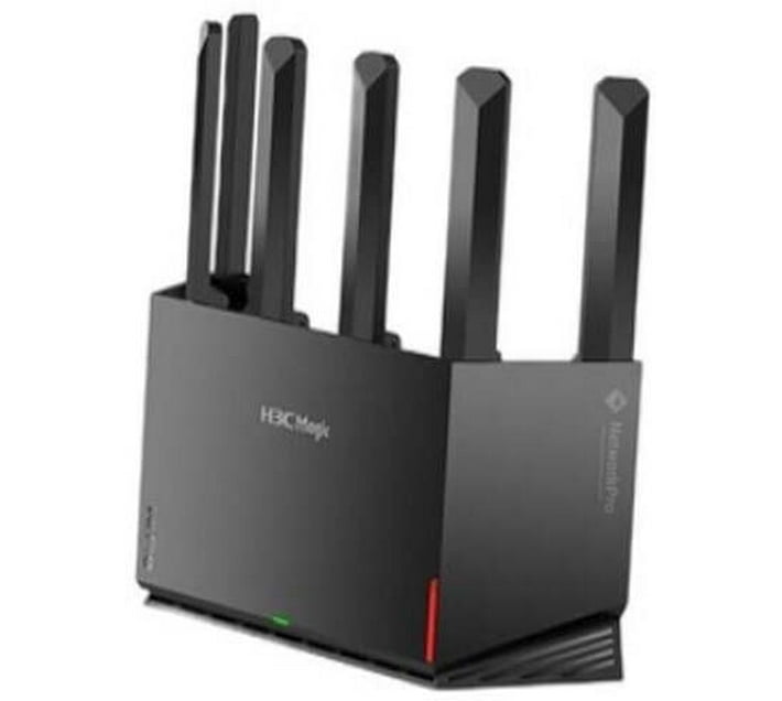 H3C Magic NX54 AX5400 Gigabit Dual Band 5400 Mbps Router (Black, NA ...