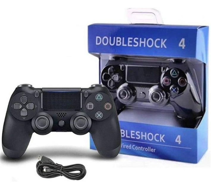 Gadgetgyz Gadgetgyz Generic Replacement Wired Double Shock Controller- PS4 Motion Controller ...