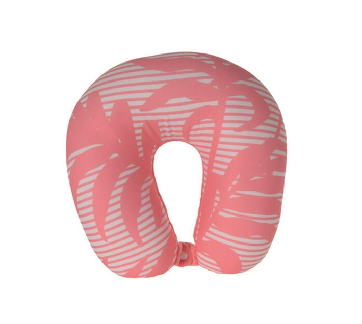 Someone’s in a Makro Neck Pillow with Leaf Print Design - Neoprene and ...