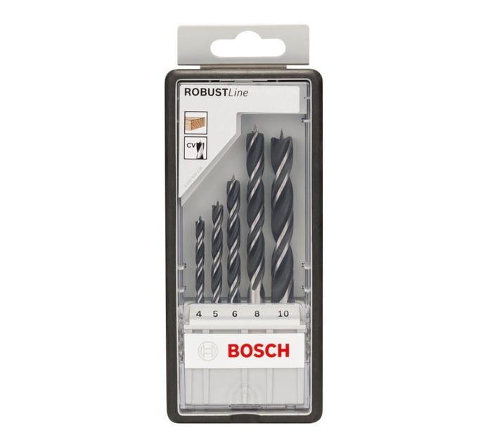 Bosch 5Pcs Brad Point Drill Bit Set | Makro