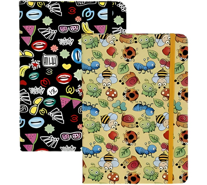 AZ Décor A5 Notebook Ruling (Yello, Black:Print) | Makro