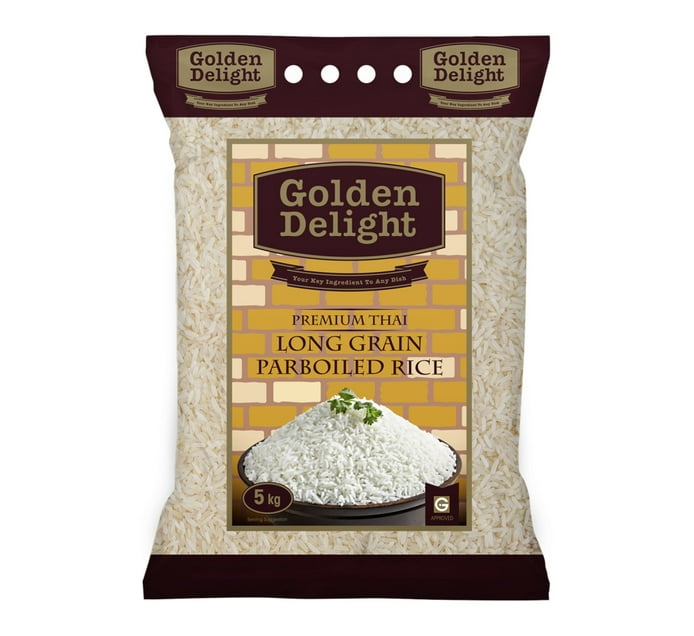 Golden Delight Parboiled Rice (1 x 5kg) | Makro