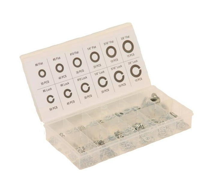 Someone’s in a Makro Micro-Tec - Washers Assortment 350 Piece - 2 Pack Mood