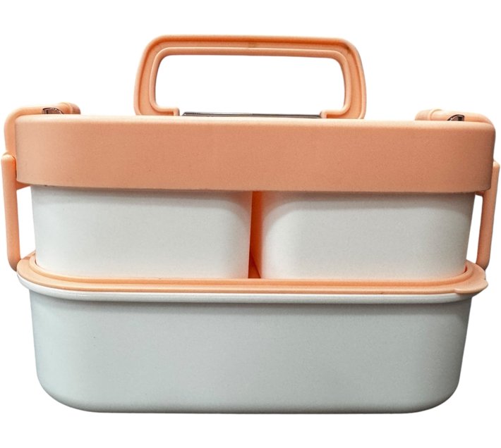 Wonderful Life Lunch-Box-1-Baby-Pink 4 Containers Lunch Box (1000 ml ...