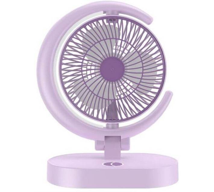 CLICK2BUY 4066 4066 Rechargeable Fan (Purple) | Makro