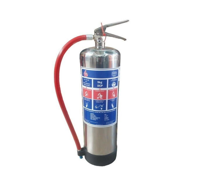 Someone’s in a Makro 9kg DCP Fire Extinguisher (Stainless Steel) Mood