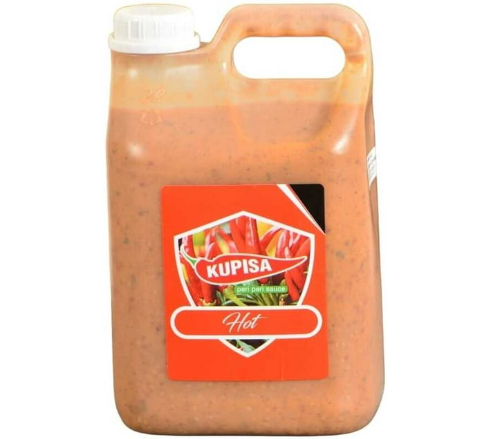 Kupisa Peri-Peri Hot Sauce (1x2L) Lugu-Herb Hot Sauce Sauce & Dip (2 L ...