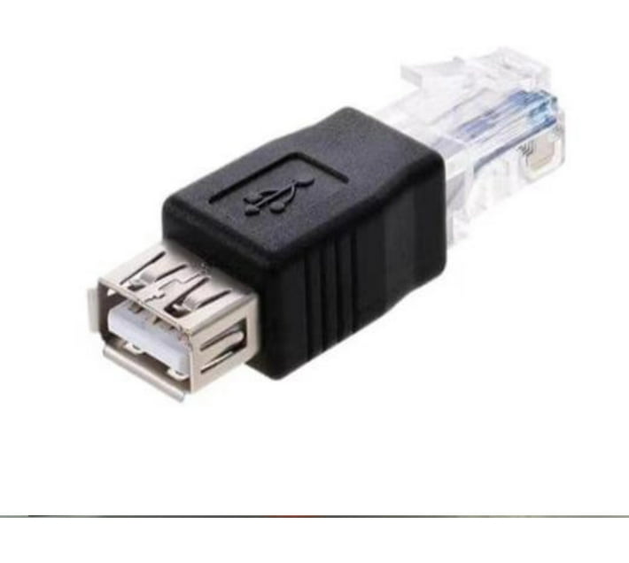 Crystal head USB type A female to RJ45 Ethernet USB Type A To USB Type ...