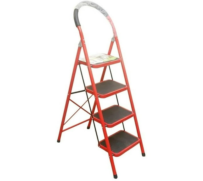 OSG 4 Steps Ladder Steel Ladder (Hand Rail) | Makro